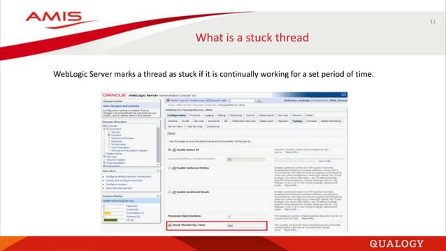 WebLogic Stability; Detect and Analyse Stuck Threads | PPT