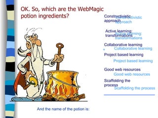 WebMagic with WebQuest | PPT