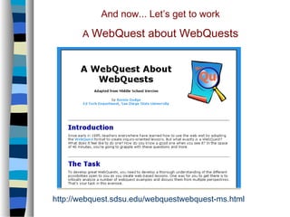 Web magic webquest | PPT