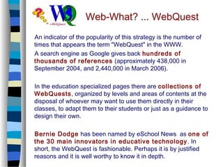 Web magic webquest | PPT