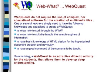 Web magic webquest | PPT