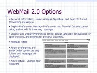 Webmail 2.0 | PPT