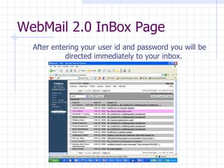 Webmail 2.0 | PPT