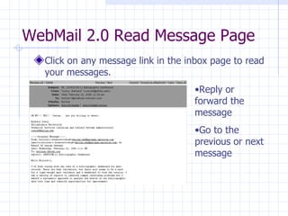 Webmail 2.0 | PPT