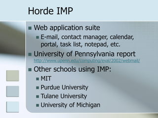 University of Iowa Webmail | PPT