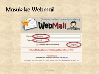 Webmail | PPT