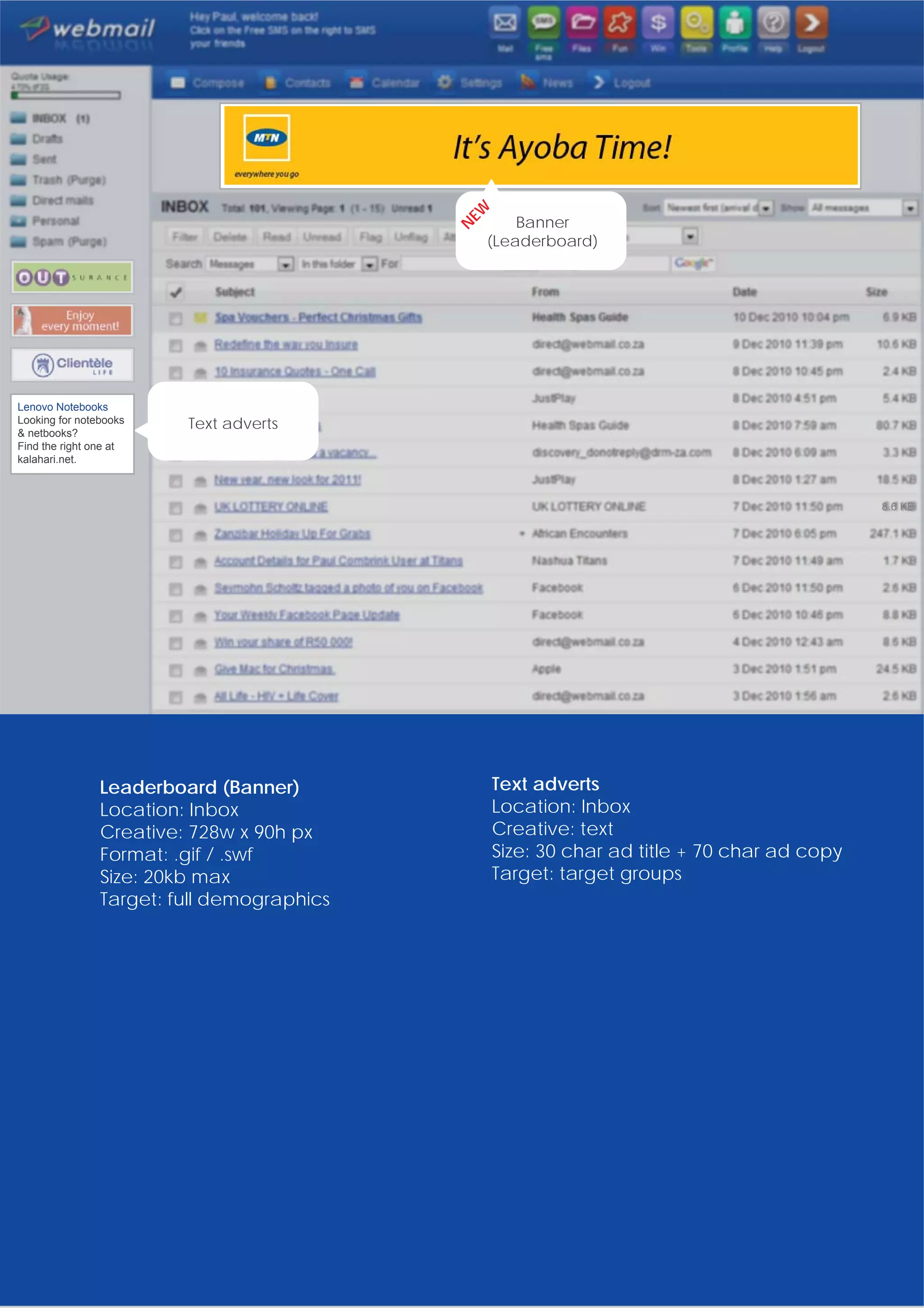 Webmail - Our guide to online advertising Volume 2 | PDF