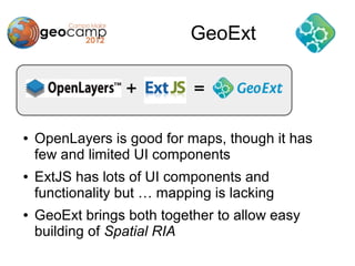 GeoCamp 2012 - Open Source WebMapping | PPT