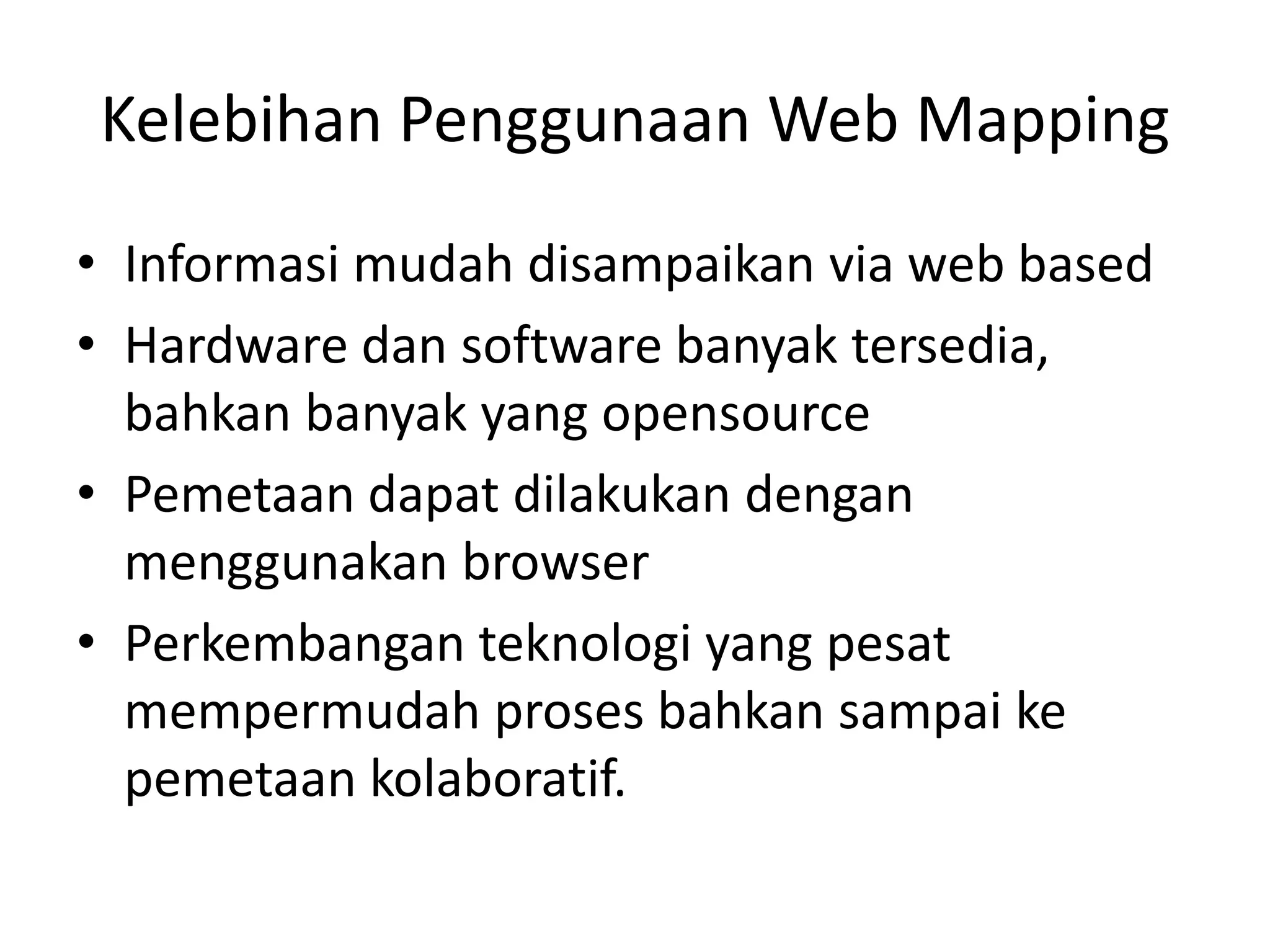 Web mapping | PPT