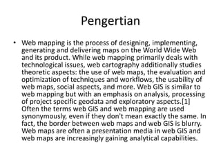Web mapping | PPT