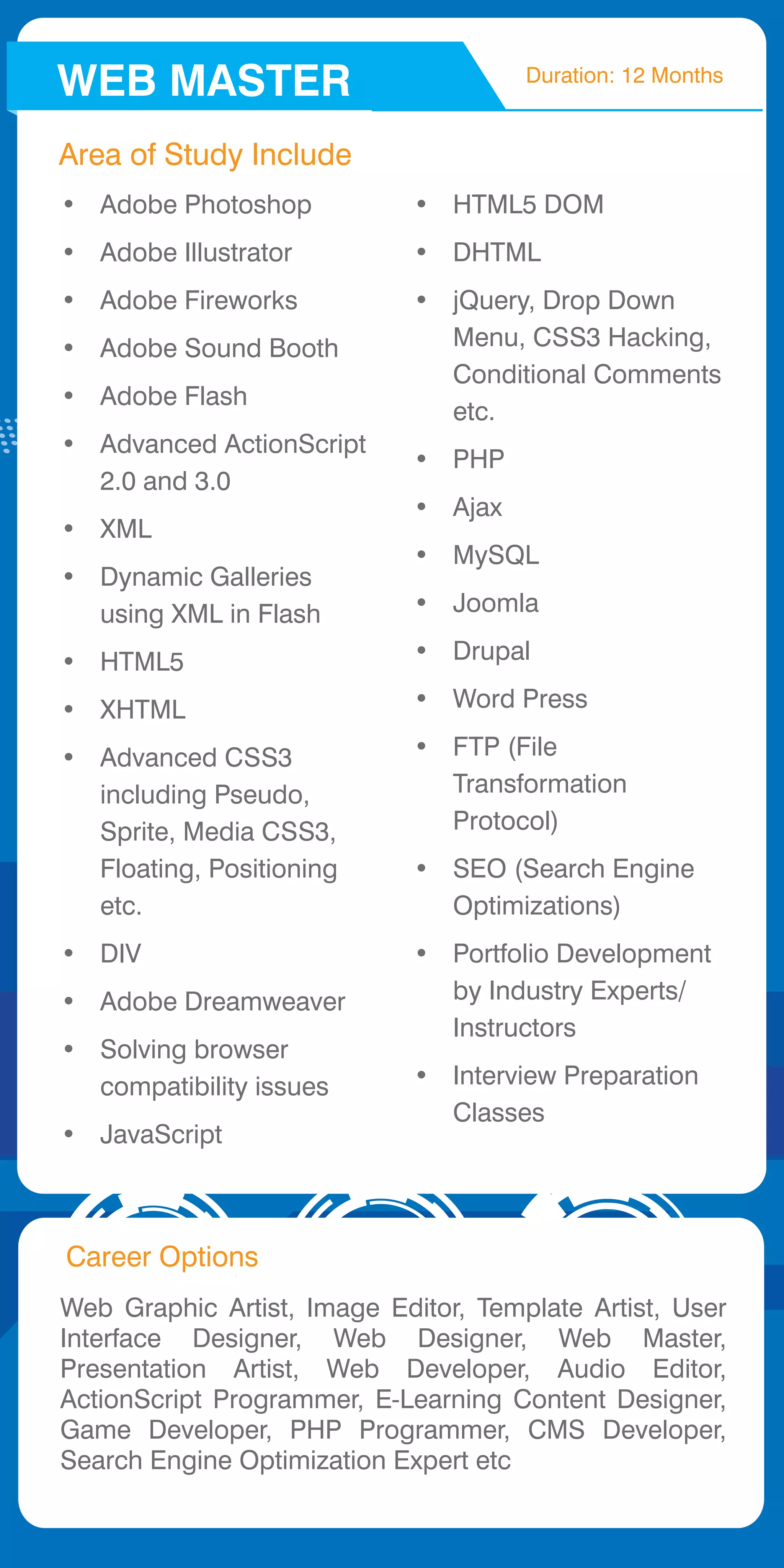 ADMEC MULTIMEDIA INSTITUTE - A Best Web Design Institute In Delhi | PDF