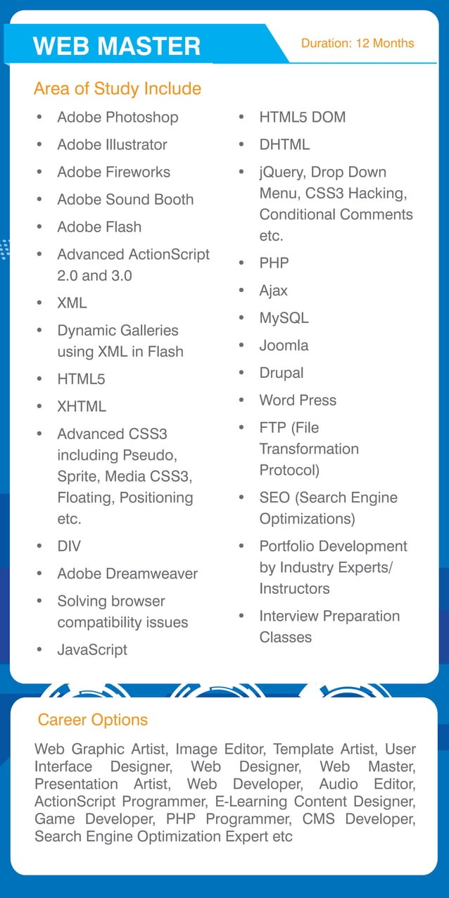 ADMEC MULTIMEDIA INSTITUTE - A Best Web Design Institute In Delhi | PDF