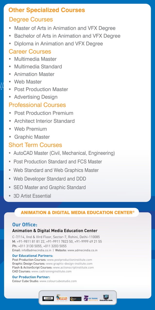 ADMEC MULTIMEDIA INSTITUTE - A Best Web Design Institute In Delhi | PDF