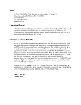 WebMaster ONE Water Treatment Controller Manual | PDF