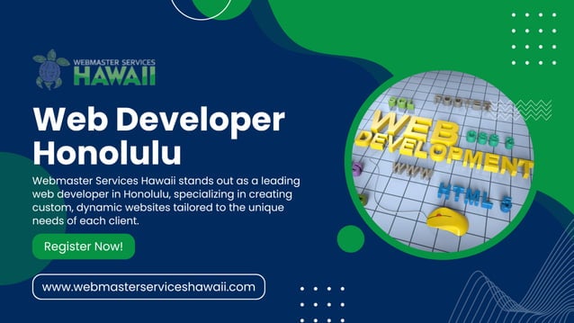 Web Developer Honolulu ! Webmaster Services Hawaii | PPT