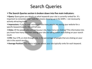 Webmaster Tools Preview And Understandings | PPT