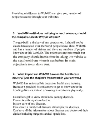 WebMD case study | DOCX