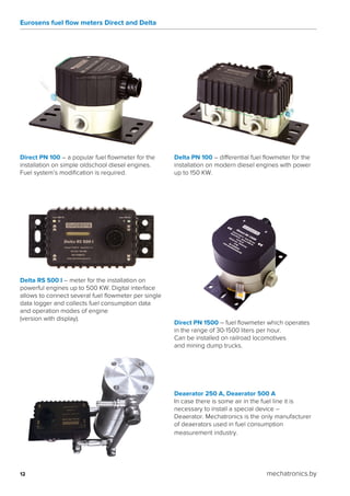 Mechatronics products catalog - 2020 | PDF