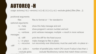 python small tools for CI and team cooperation | PPT