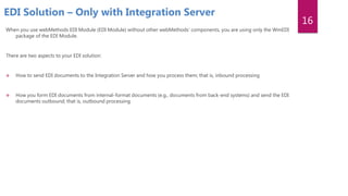 SoftwareAG webMethods EDI Introduction | PPTX