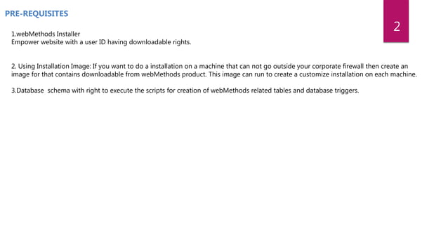 Webmethods Integration Server Introduction Ppt