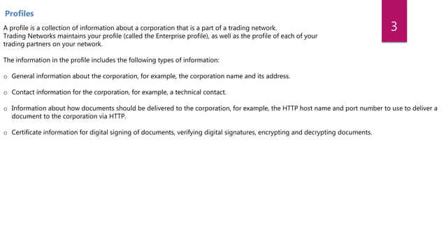 SoftwareAG webMethods Trading Networks | PPTX