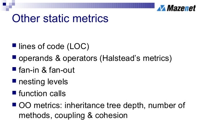 Static testing techniques