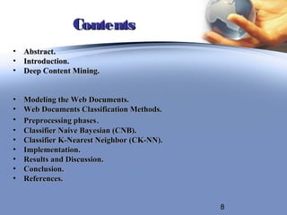 Deep Web mining | PPT