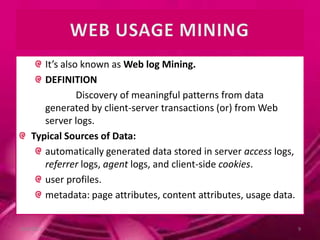 Web mining | PPT