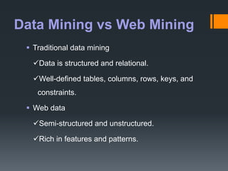 Web mining (1) | PPTX