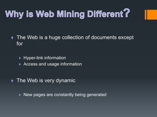 Web mining (1) | PPTX