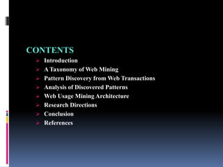 Webmining ppt | PPTX