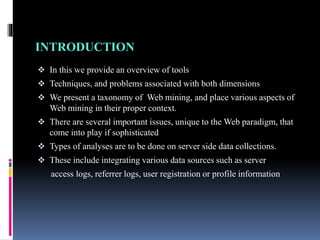 Webmining ppt | PPTX