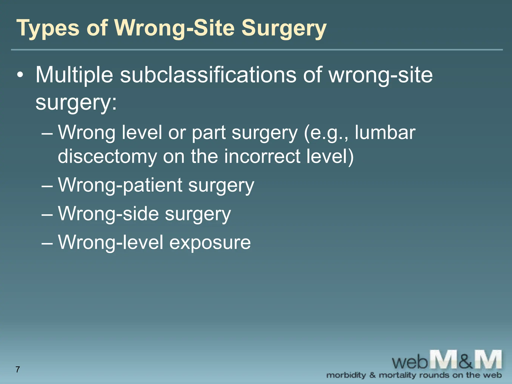 WRONG SITE WRONG SURGERY PREVENTION IN HEALTHCARE | PPT