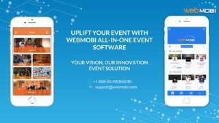 WebMOBI Event Management and Engagement Platform | PPT