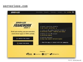 Serverless computing and Function-as-a-Service (FaaS) | PDF
