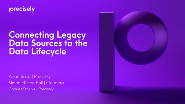 Connecting Legacy Data Sources to the Data Lifecycle | PDF | Cloud ...