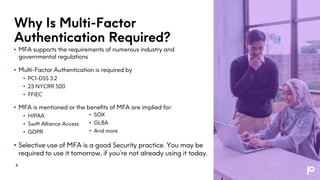 Best Practices for Multi-Factor Authentication on IBM i | PPTX