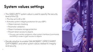 Essential Layers of IBM i Security: IBM i Security Configuration | PPT