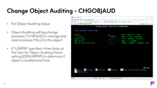 Monitoring and Reporting for IBM i Compliance and Security | PPT