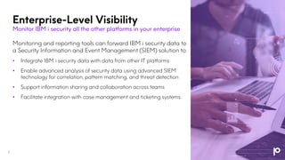 Monitoring and Reporting for IBM i Compliance and Security | PPTX