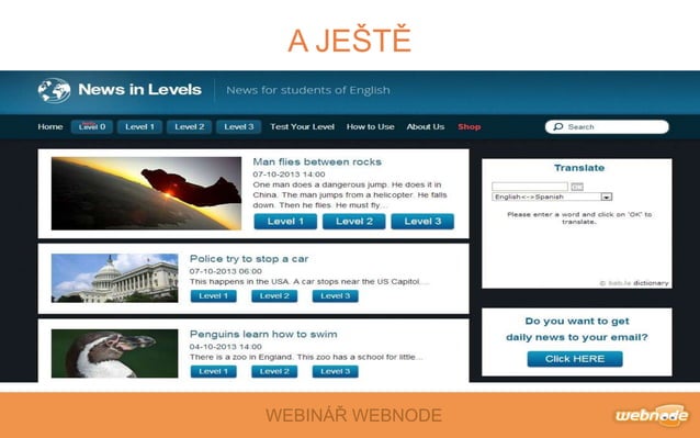 Webnode slideshare | PPTX