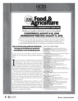 Organization for Competitive Markets July-August 2018 Newsletter | PDF