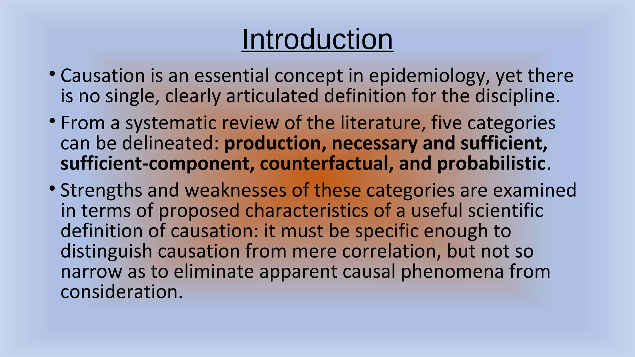 Web of causation of disease | PPT