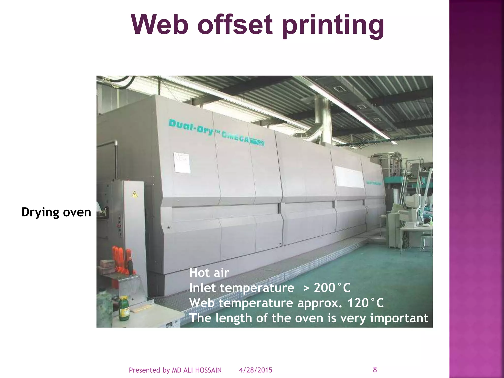 Web offset presses | PPTX