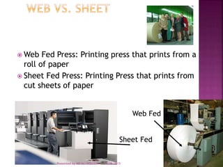 Web offset presses | PPTX
