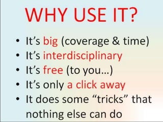 Web of Knowledge Arun Joseph MLISc | PPT