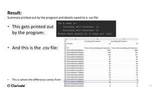 Kasyanov "Web of Science API Workshop" | PPTX | Search | Internet