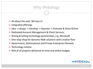 Webology examples | PPTX | Web Design and HTML | Internet