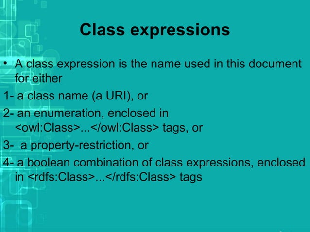 Web Ontology Language Owl Ppt Databases Computer Software And 4113